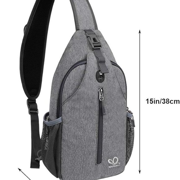 Waterfly | Bags | Waterfly Grey Crossbody Sling Backpack Sling Bag ...